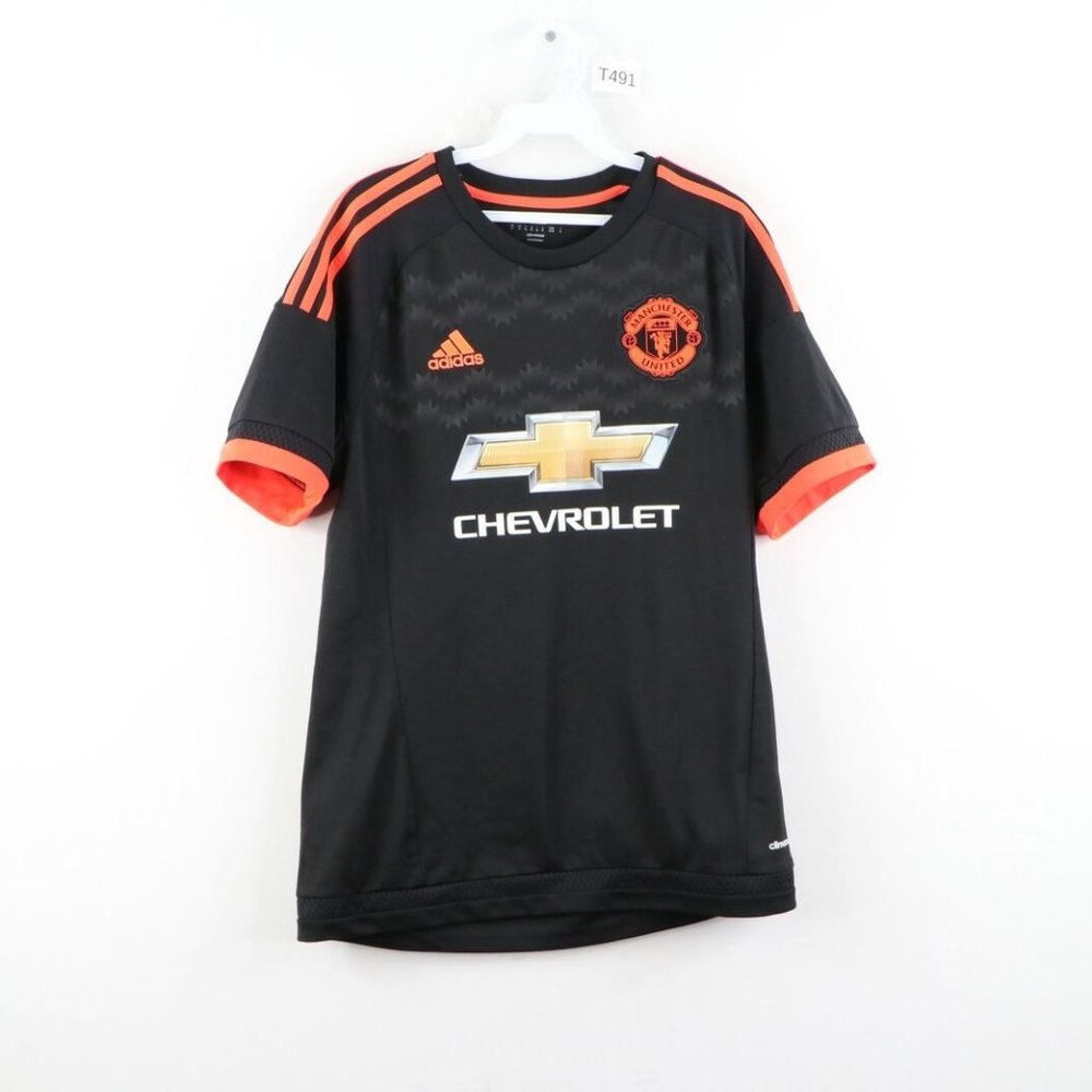 Adidas Manchester United Chevrolet Soccer Jersey - Gem